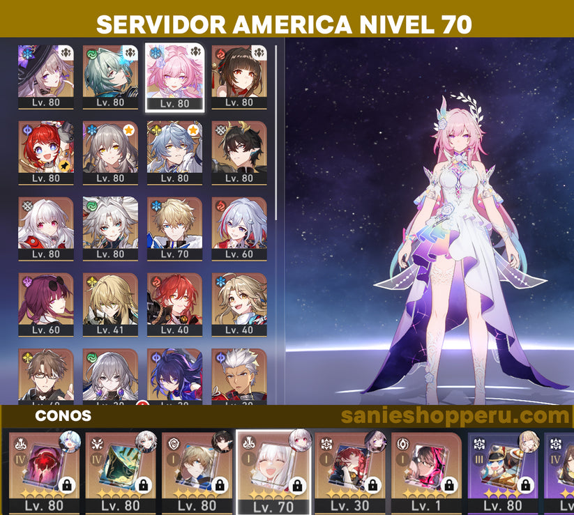 [TL 70] ⭐️Cyrene + Anaxa + The Herta + Tribbie + Lingsha + Sunday + To ...