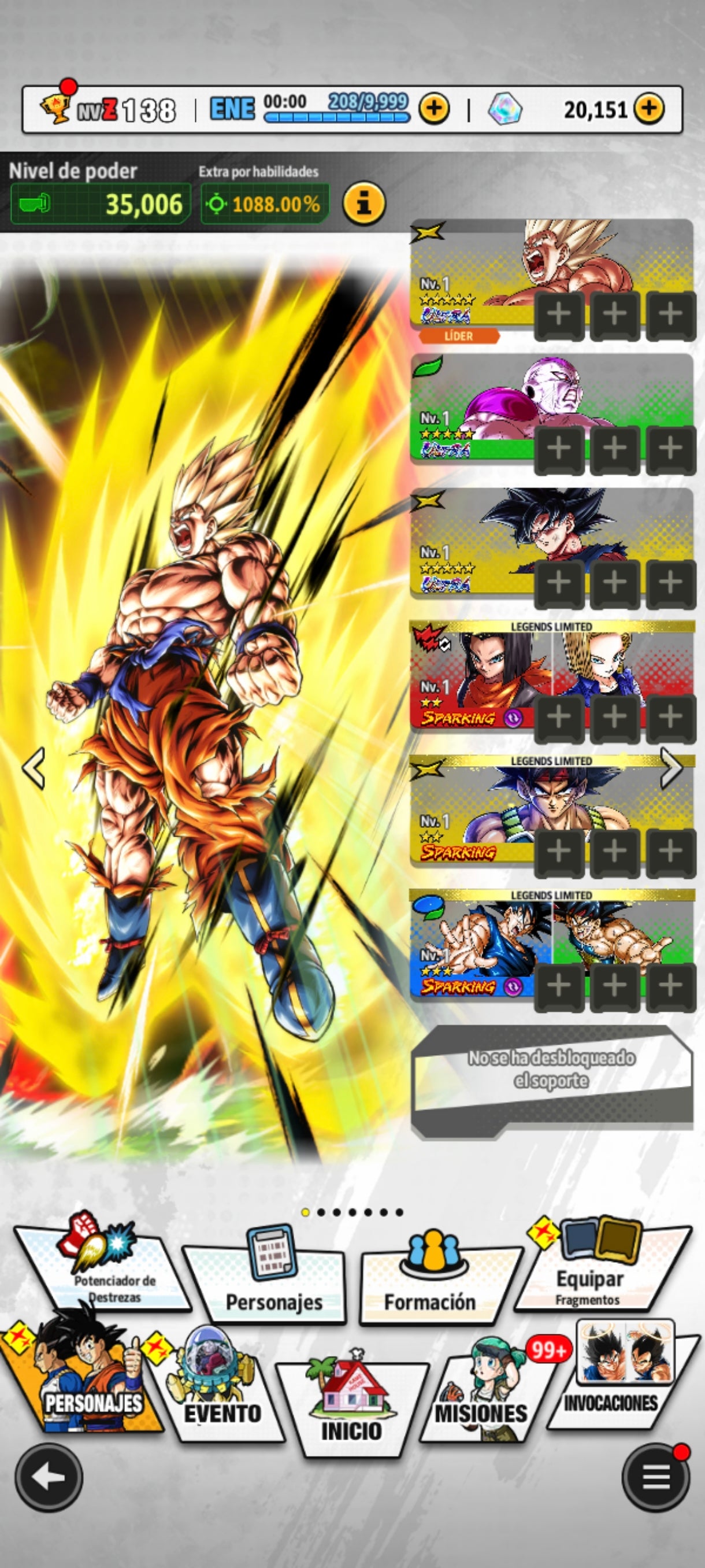 [Android] ⭐️ 3 ULTRAS — Pre-Ultra Instinto Goku + SS Goku + Forma Fina ...